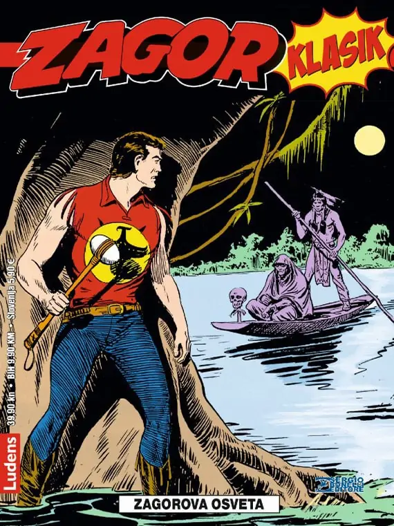 Zagor klasik 61: Zagorova osveta (Korica B)