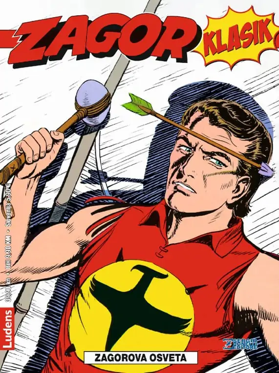 Zagor klasik 61: Zagorova osveta (Korica A)