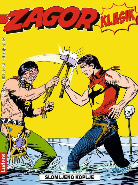 Zagor klasik 60: Slomljeno koplje (Korica B)