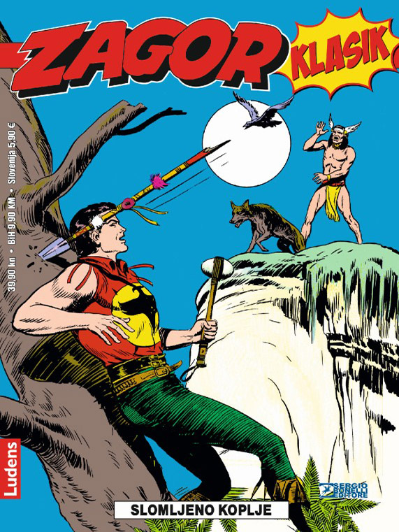 Zagor klasik 60: Slomljeno koplje (Korica A)