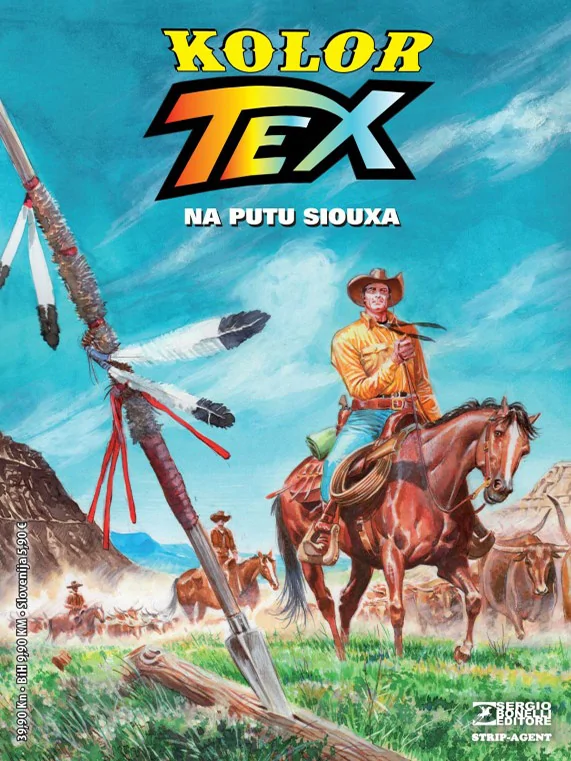 Tex kolor 9: Na putu Siouxa