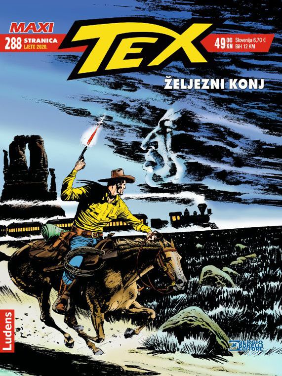 Tex Maxi 24: Željezni konj