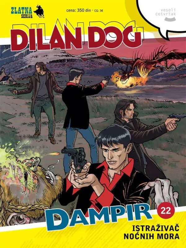 Zlatna serija 22 (Korica A2): Dilan Dog & Dampir