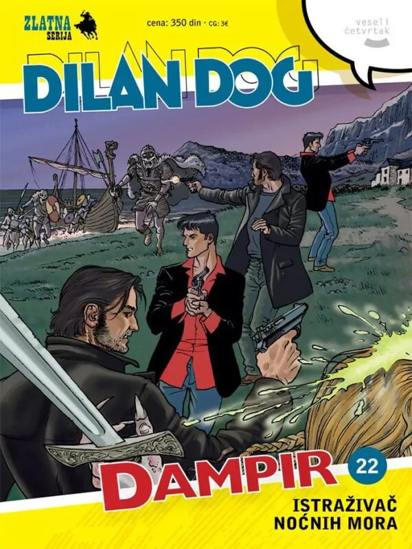 Zlatna serija 22 (Korica A1): Dilan Dog & Dampir
