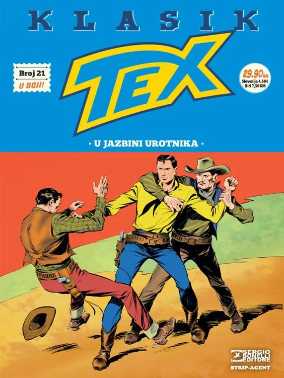 Tex Klasik 21: U jazbini urotnika