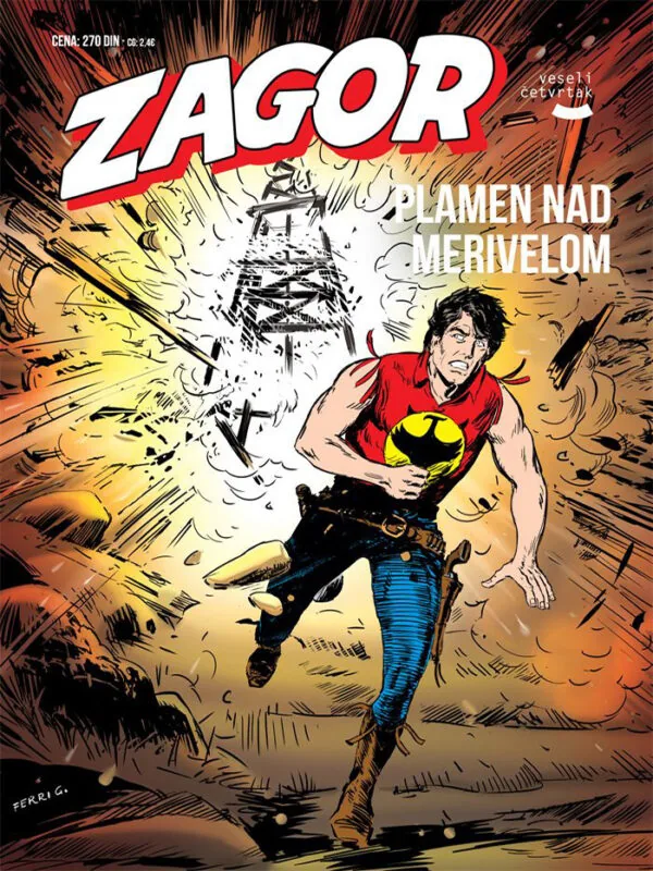 Zagor 144: Plamen nad Merivelom