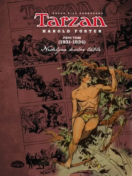 Biblioteka Riznica 8: Tarzan – Nedeljne kolor table, prvi tom (1931-1934)