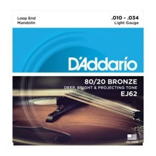 D’addario EJ62 Žice za mandolinu