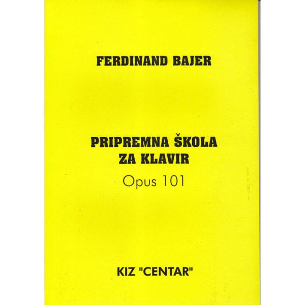 Pripremna škola za klavir-Ferdinand Bajer