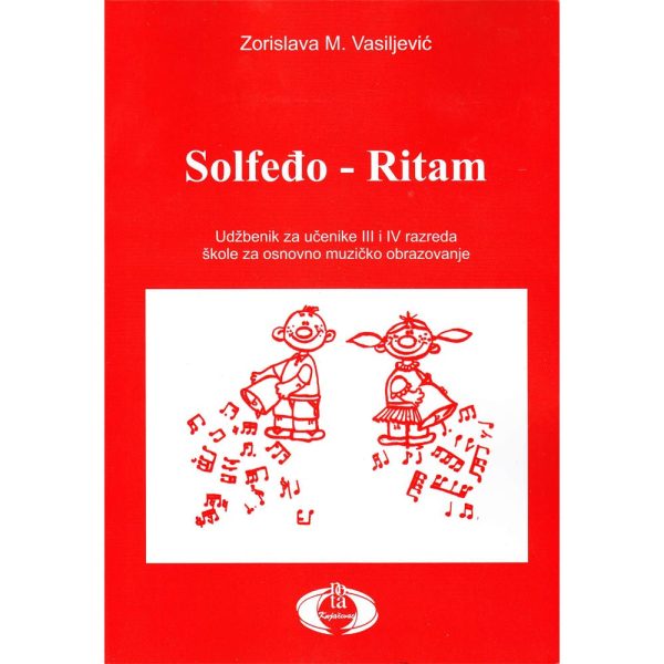 Solfeđo-Ritam III i IV Zorislava M. Vasiljević