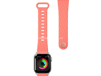 LAUT Active 2.0 Sportszíj Apple Watch 1-6 38/40mm coral