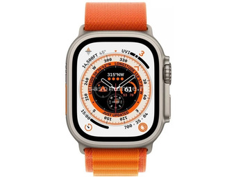 APPLE Watch Ultra Cellular 49mm titan case - Alpine strap M orange