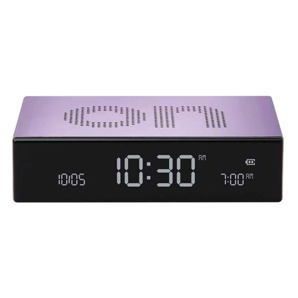 Sat Alarm LCD Flip Premium Lila