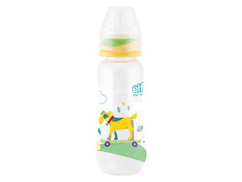 ELFI Plastična flašica super clear FUN IN THE PARK, 250 ml Pas - Plava