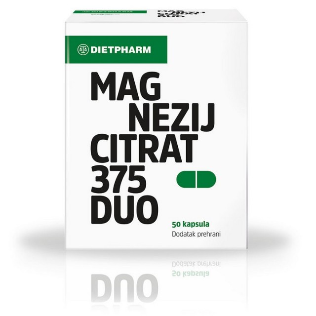 Magnezijum Citrat 375 duo kapsule 50 kapsula