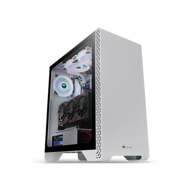 Kućište Thermaltake S300 TG Snow/Glass*1/120mm/CA-1P5-00M6WN-00/bez PSU