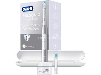 ORAL-B PULSONIC Slim Luxe 4500 Electronic toothbrush platina
