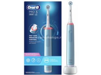 ORAL-B Pro 3 3000 Sensitive Clean Electronic toothbrush blue (Basic guarantee)