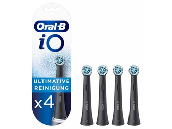 ORAL-B iO Ultimative Electronic toothbrush fej 4pcs black (Basic guarantee)