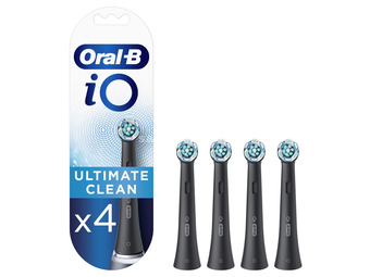 ORAL-B iO Ultimate Clean Electronic toothbrush fej 4pcs black (Basic guarantee)
