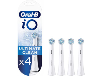 ORAL-B iO Ultimate Clean Electronic toothbrush fej 4pcs white (Basic guarantee)