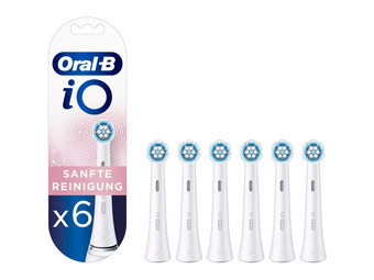 ORAL-B iO Sanfte Electronic toothbrush fej Sensitiv 6pcs white (Basic guarantee)