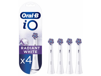ORAL-B iO Radiant Electronic toothbrush fej 4pcs white