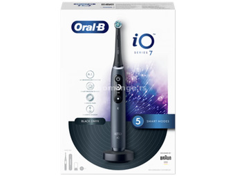 ORAL-B iO 7N Electronic toothbrush Onyx black (Basic guarantee)