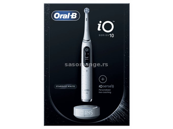 ORAL-B iO 10 Electronic toothbrush stardust white (Basic guarantee)