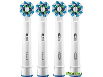 ORAL-B EB50-4 replacement head 4 pcs Cross Action