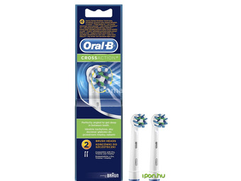 ORAL-B EB50-2 Cross Action Electronic toothbrush replacement head 2 pcs white (Basic guarantee)