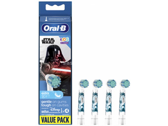 ORAL-B EB10S-4 Star Wars child toothbrsh head 4 pcs (Basic guarantee)