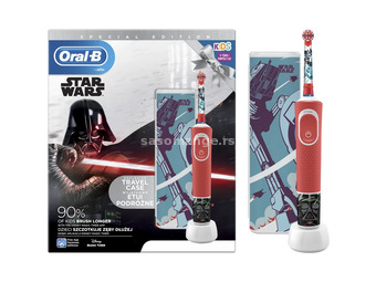 ORAL-B D100.413.2KX Vitality electric child toothbrush - Star Wars traveller case (Basic guarantee)