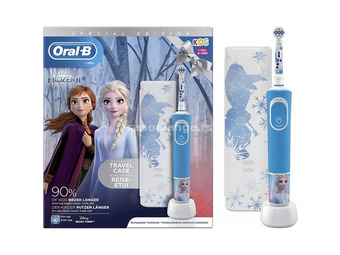 ORAL-B D100 Vitality Frozen ll electric toothbrush + road case (Basic guarantee)