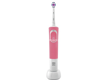 ORAL-B D100 Vitality electric toothbrush 3D White head pink (Basic guarantee)