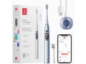 OCLEAN X Pro Digital Set Electronic toothbrush set silver