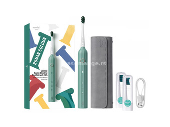 USMILE Y1S Electronic toothbrush cserefejjel and case green