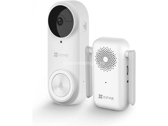 EZVIZ DB2 5MP Battery-powered Video Doorbell Kit (CS-DB2-A0-2C5WPBR)