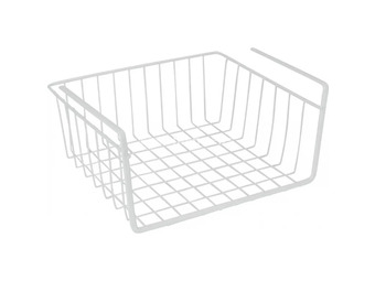 METALTEX MX363830 Babatex shelf below hanging on basket 30 x 26 x 14 cm white