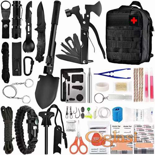 Set za Preživljavanje u prirodi Survival Kit profi SOS set