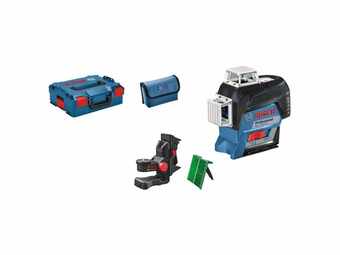 Bosch GLL 3-80 CG Solo + BM1 + L-Boxx linijski laser sa zelenim zrakom Bluetooth 80m (0601063T03)