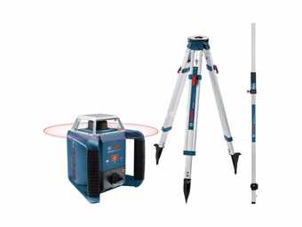 Bosch GRL 400 H rotacioni laser + LR 1 prijemnik + BT 170 HD stativ + GR 240 merna letva (0615994...