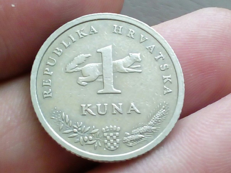 Hrvatska, 1 kuna 1999, jubilarac