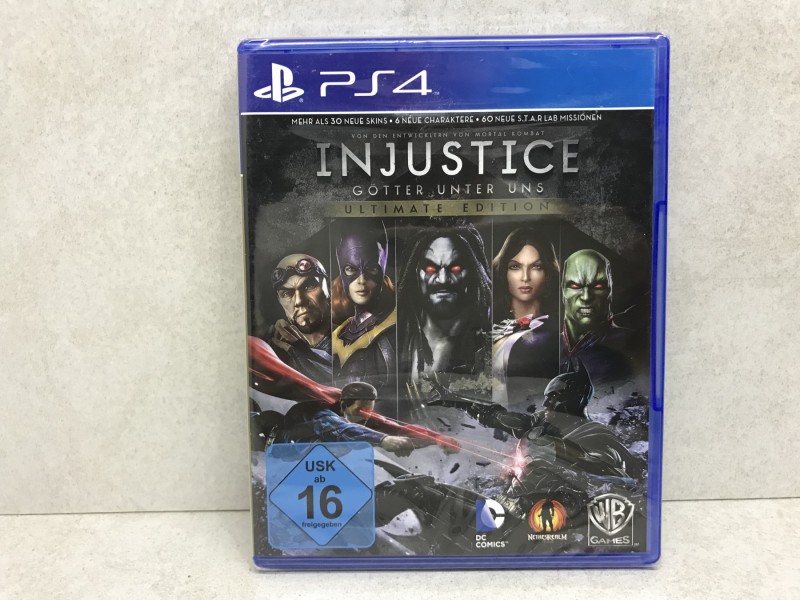 Injustice Gods Among Us Ultimate Edition - PS4 NOVO