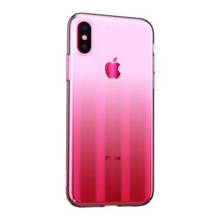 Futrola BASEUS Aurora za Iphone XS Max roze