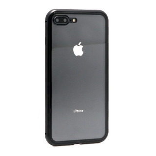 Futrola Magnetic frame za Iphone 7 Plus/ Iphone 8 Plus crna