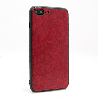 Futrola GLASS Crystal za Iphone 7 Plus/Iphone 8 Plus crvena model 1
