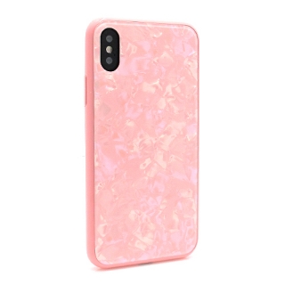 Futrola GLASS Crystal za Iphone X/ Iphone XS roze