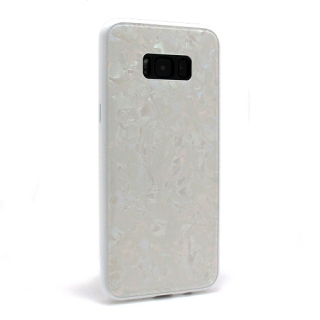 Futrola GLASS Crystal za Samsung G955F Galaxy S8 Plus bela