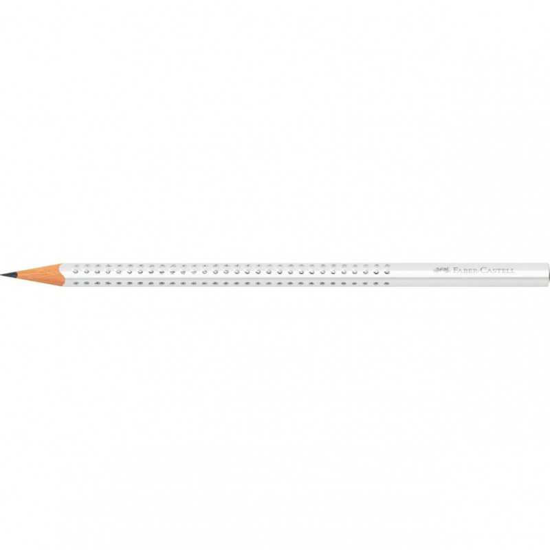 Grafitna olovka HB Sparkle bela Grip FC